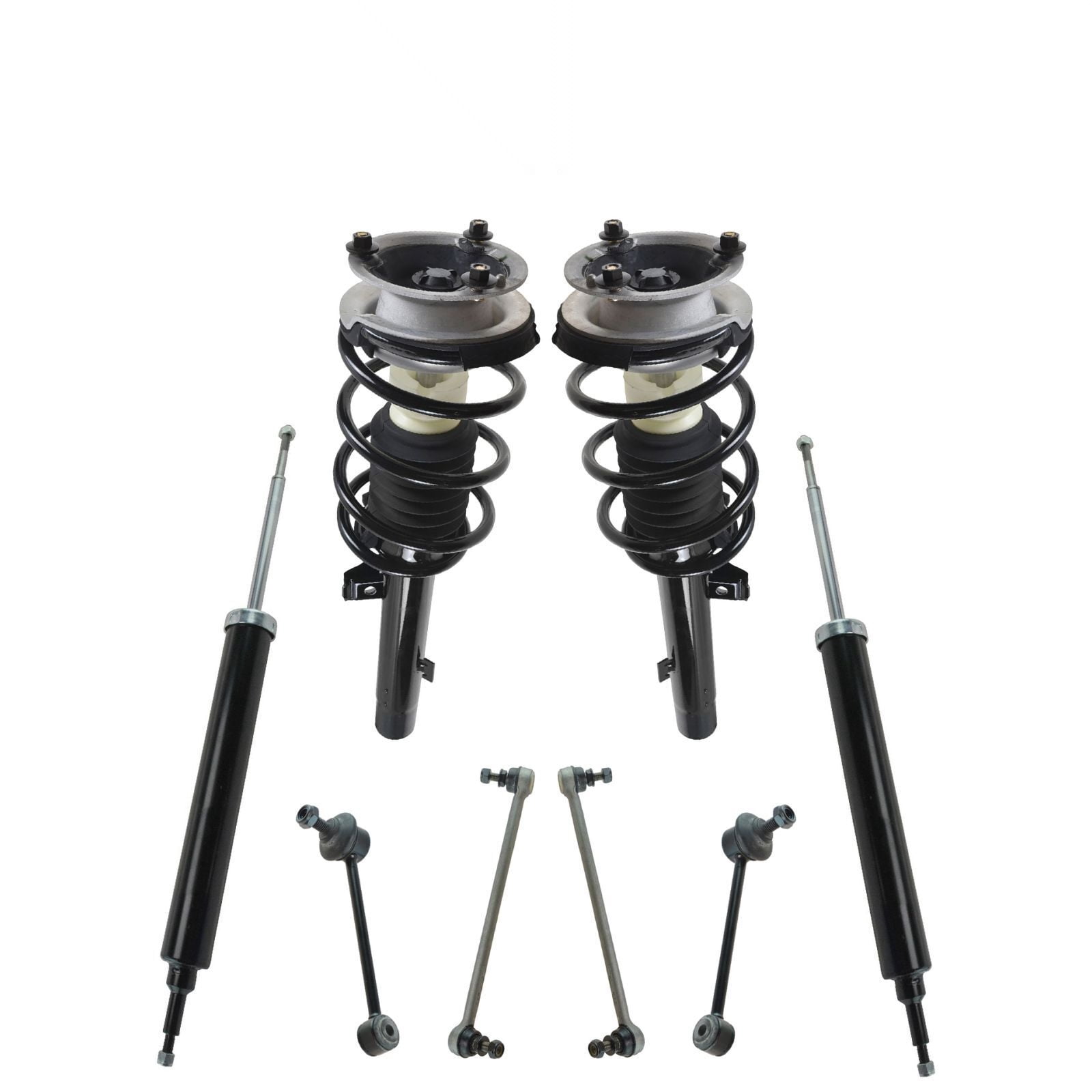Front Rear Complete Strut for Spring Assembly Shock Sway 8pc Kit for ...