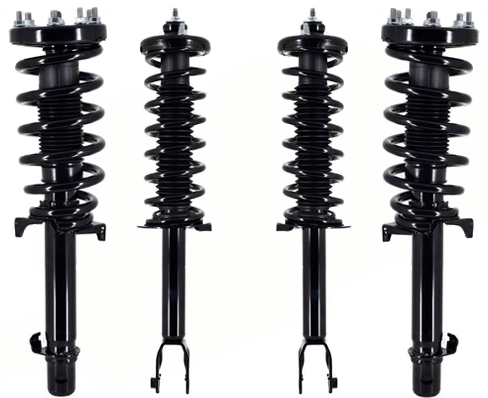 Front & Rear Complete Struts For Honda Crosstour 3.5L Front Wheel Drive ...
