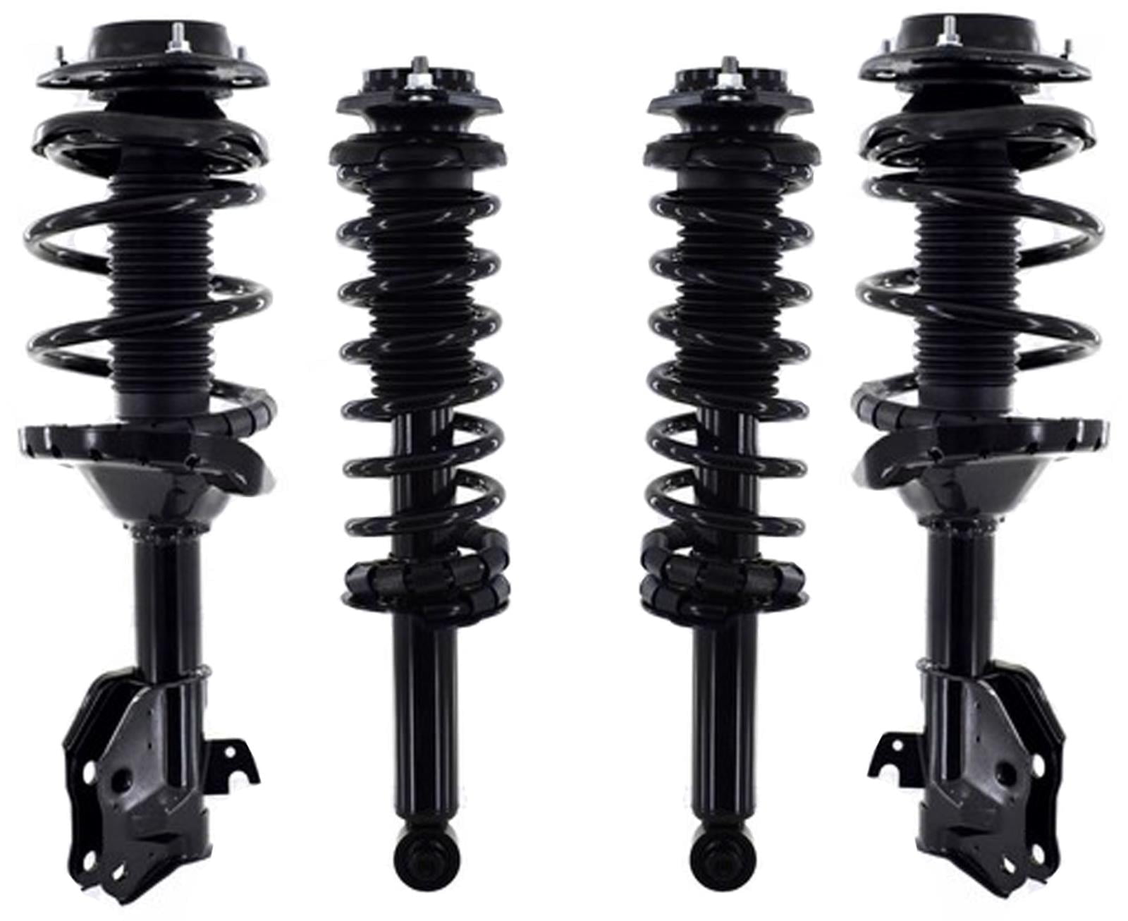 Front & Rear Complete Struts W/ Coil Spring For Subaru Forester 2.5L ...