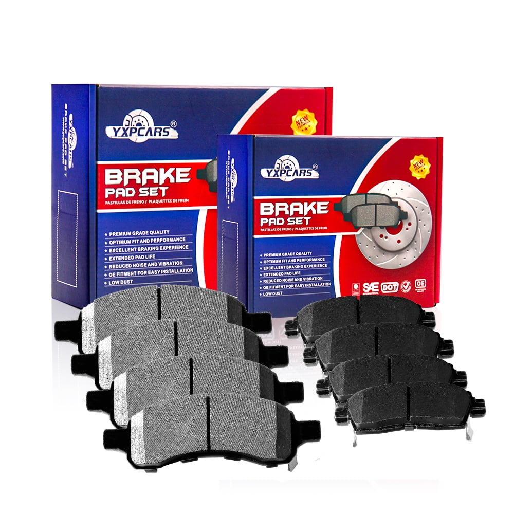 Ceramic Brake Pads for GMC Acadia, Chevy Traverse, Buick Enclave: Front ...