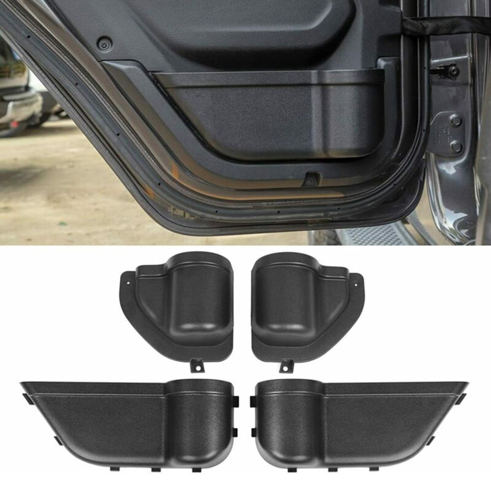 Front & Rear Door Pocket Storage Box Organizer For Jeep Wrangler JL ...
