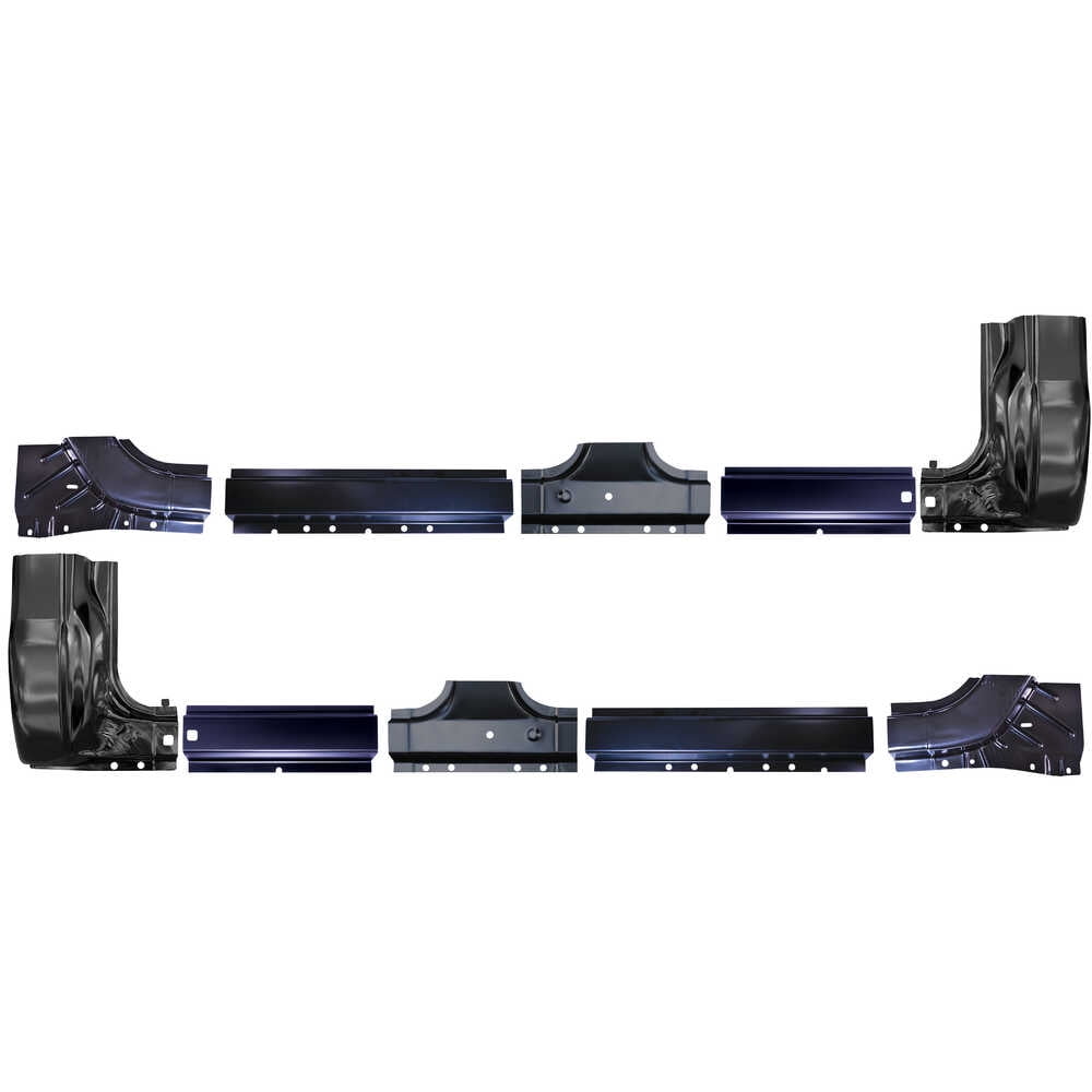 Ford F250-F750 Crew Cab Truck Rocker Panel Kit with Cab Corners & Door ...