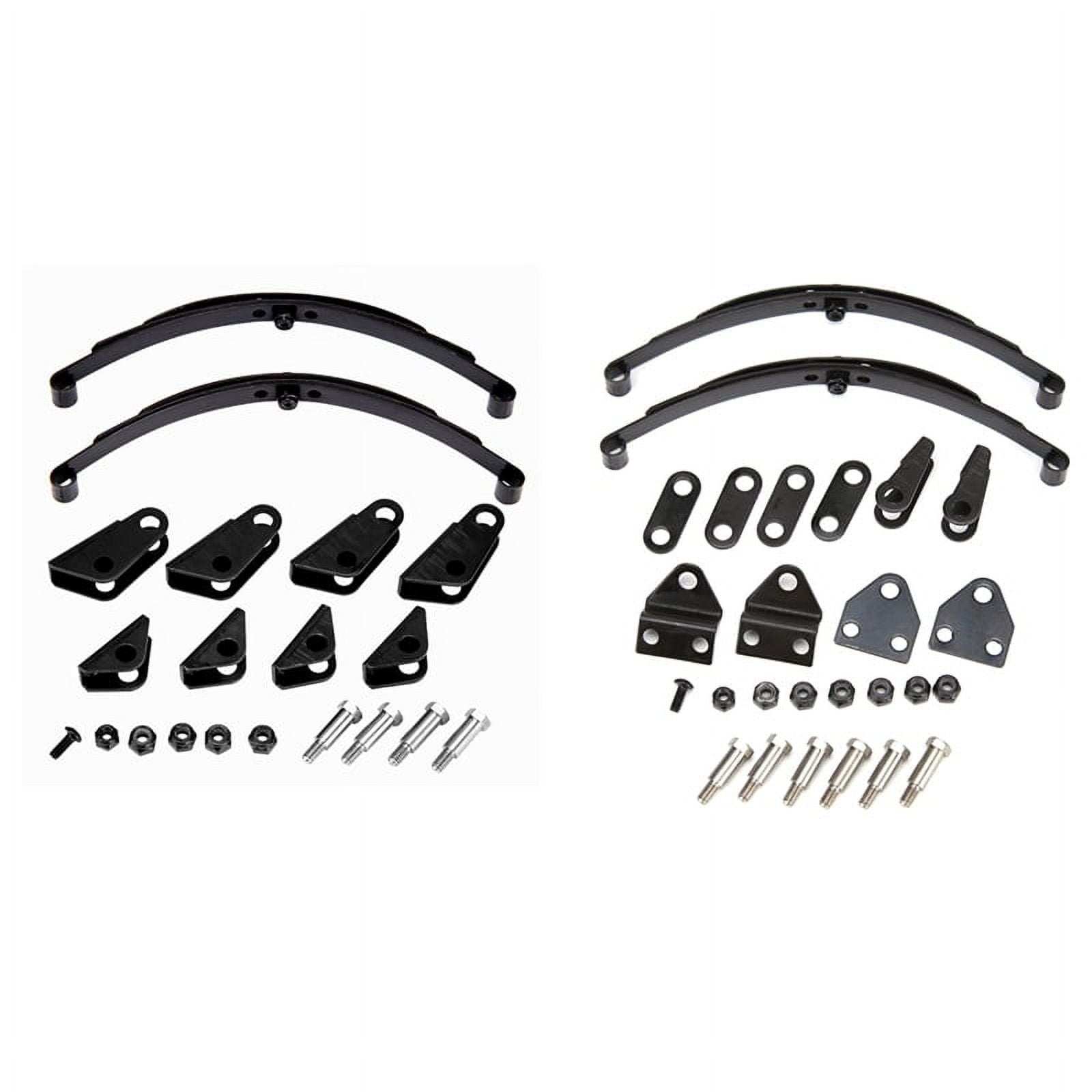 Front & Rear Hard Leaf Springs Suspension Steel Bar for 1/14 RC Tractor ...