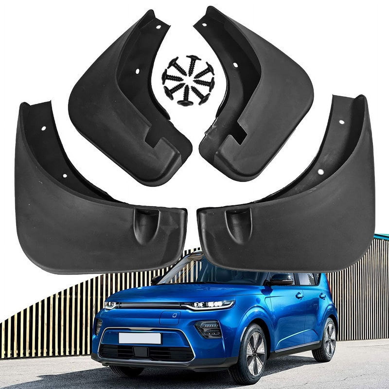 Front Rear Mud Flaps Guard Splash Flap Mudguard Mudguards for Soul AM ...