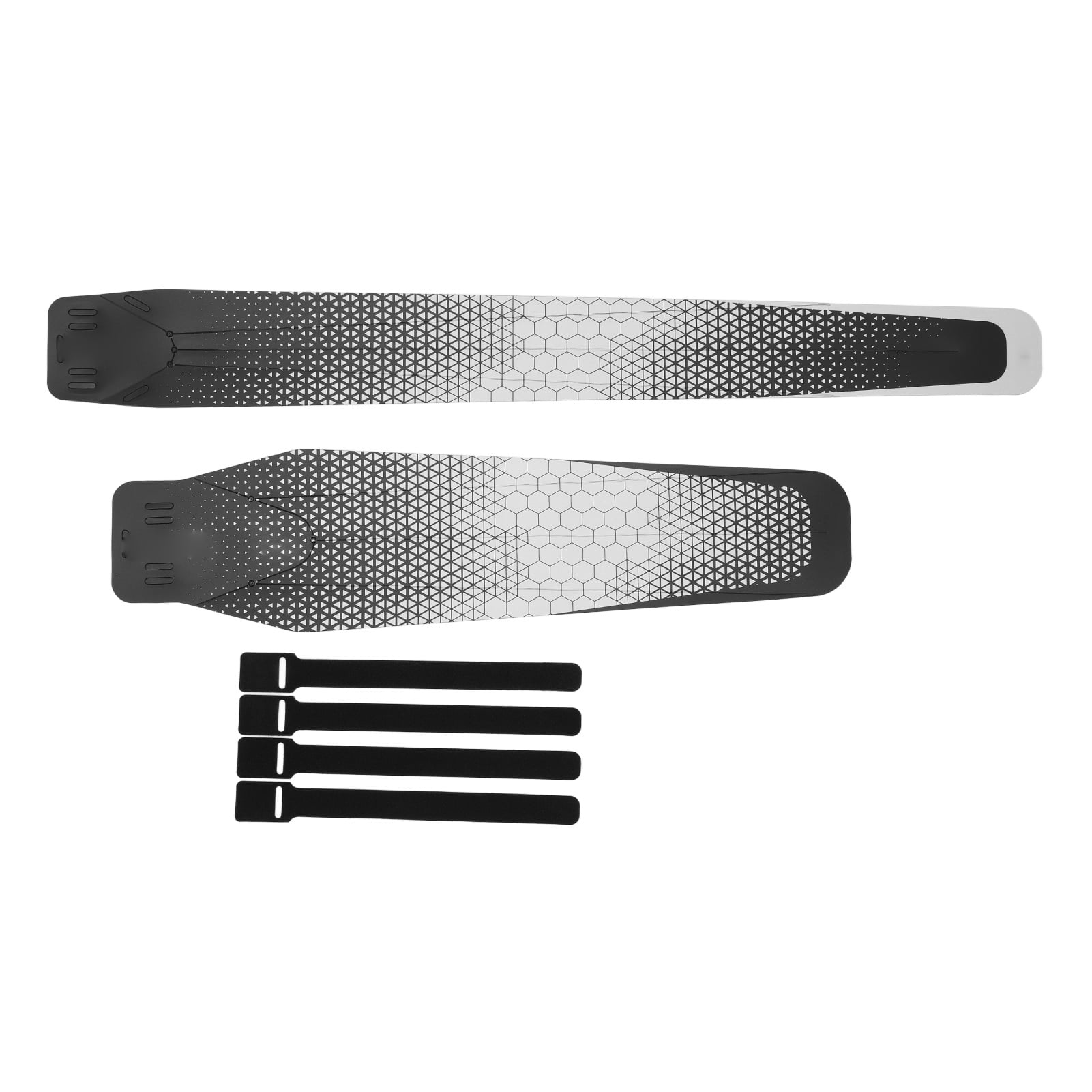 Front & Rear Mudguard Set, Grid Pattern, Splash Protection for Cycling ...