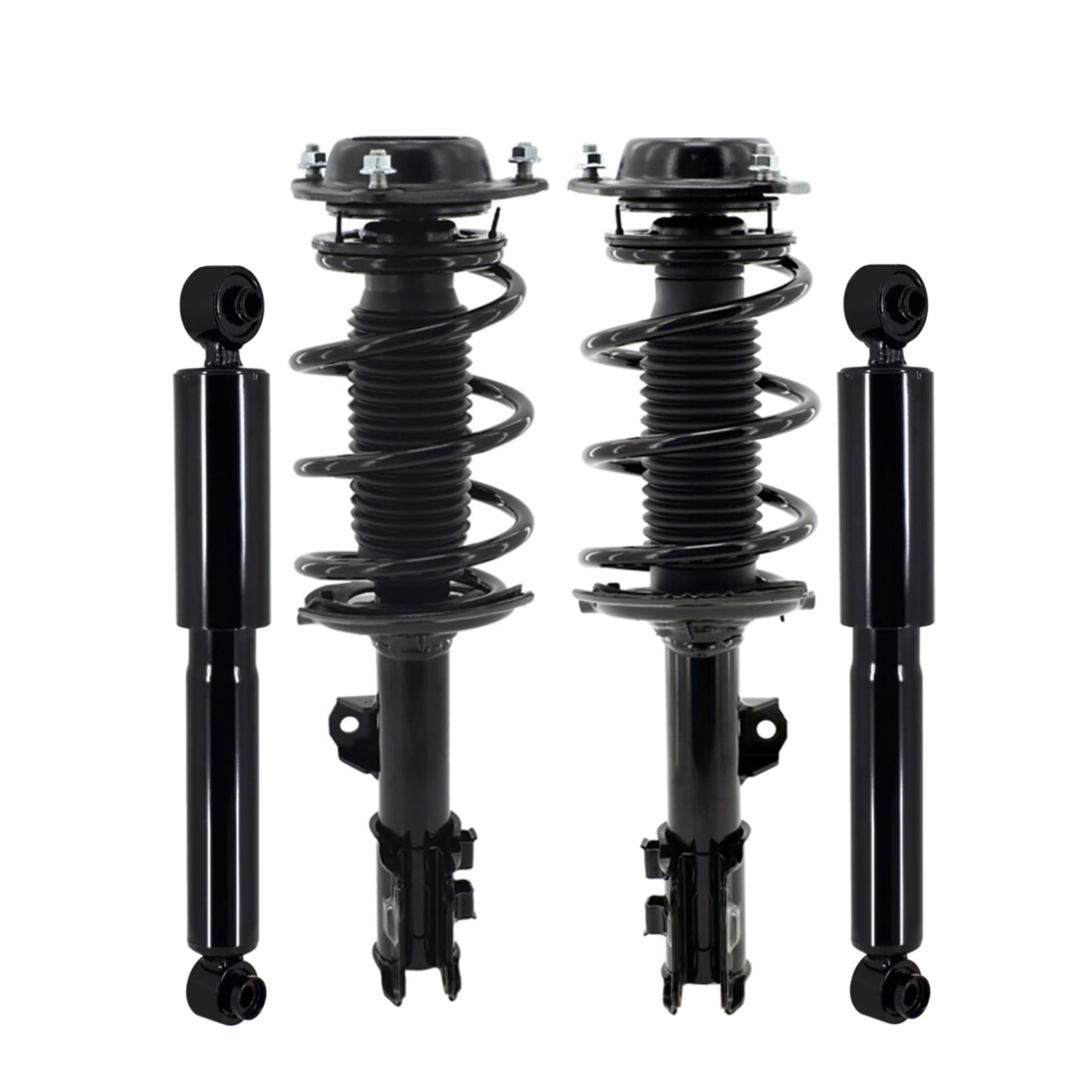Front-Rear Quick Complete Strut-Shock For 2013-2014 Hyundai Elantra ...