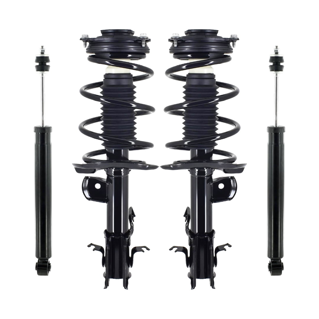 PM Auto Quick Complete Front-Rear Strut-Shock Assembly Pair for Nissan ...