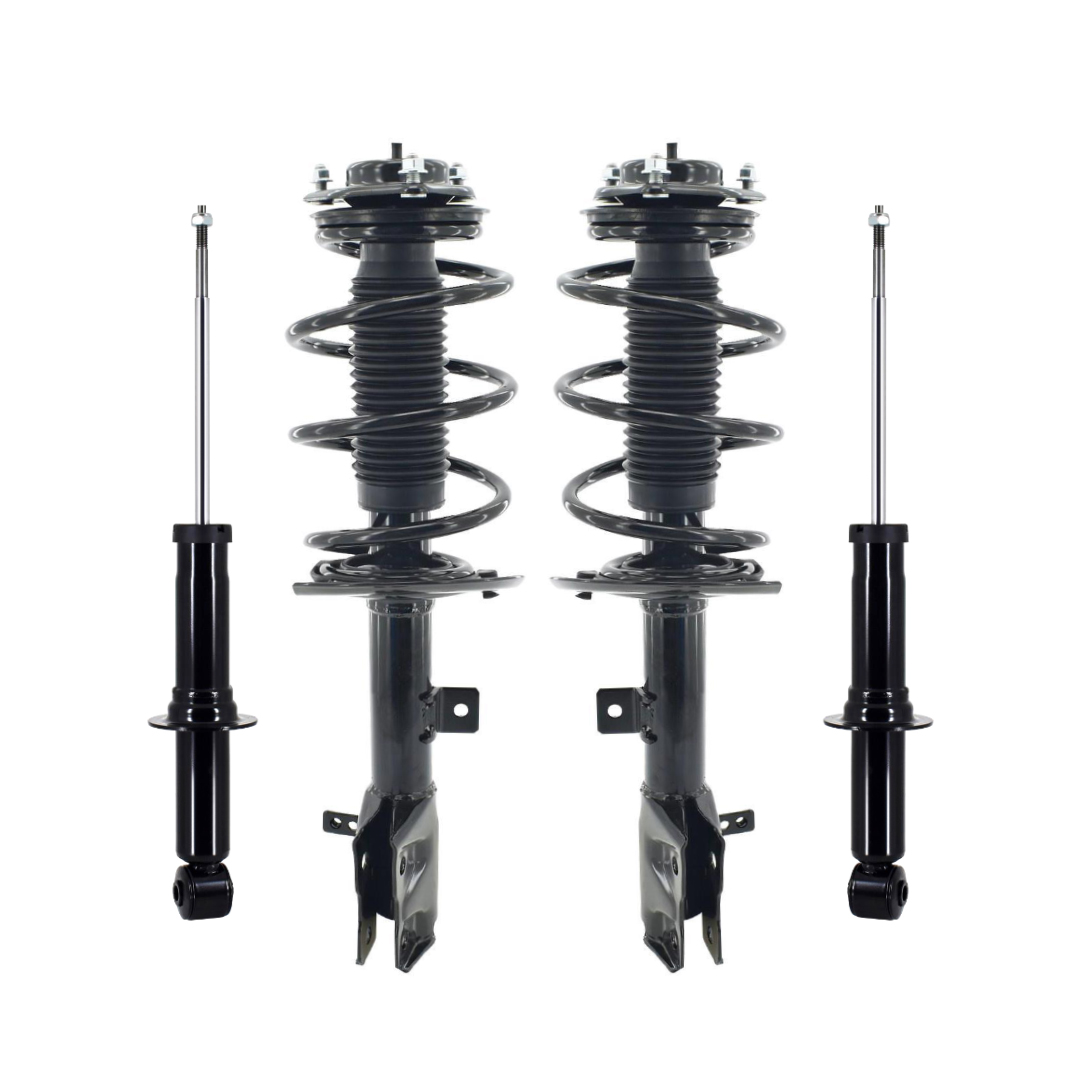 Front-Rear Set of 4 Quick Complete Strut-Bare Strut For 2007-2012 Dodge ...