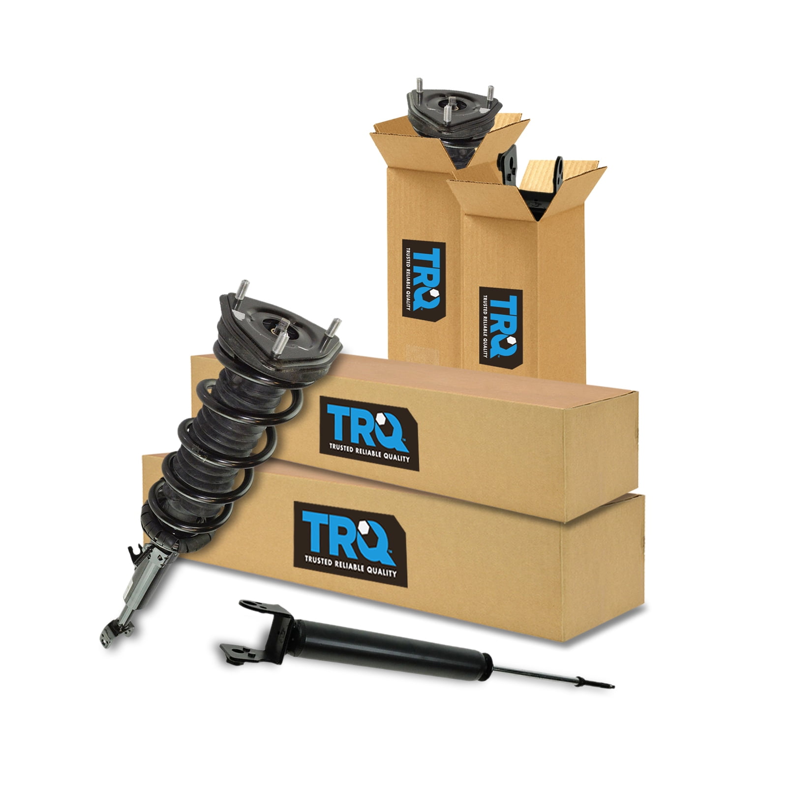 Front Rear Shock Absorber Loaded Complete Assembly Set 4pc for G35 2dr ...