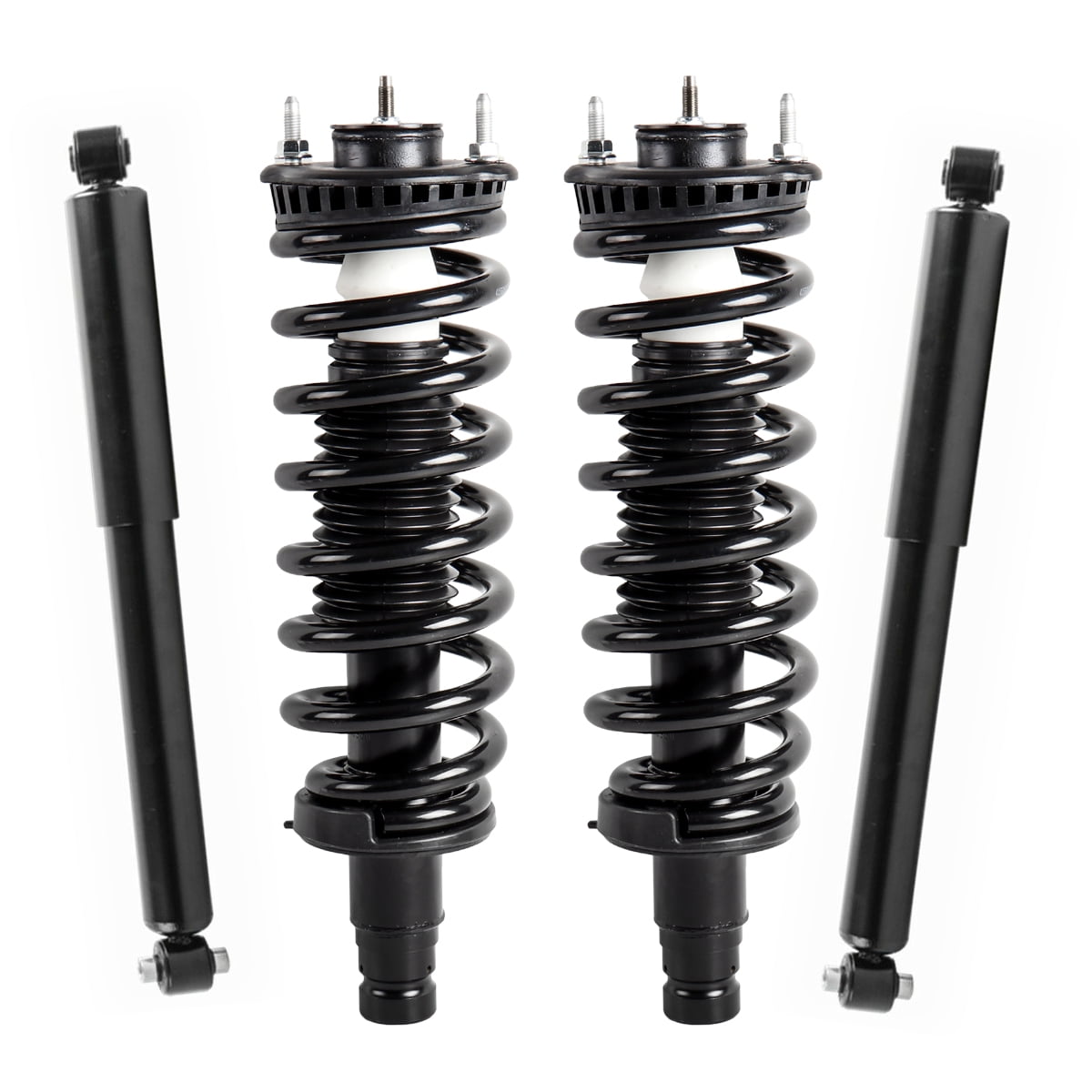 Automotive Front & Rear Shock Absorbers Kit for Chevy Trailblazer, GMC ...