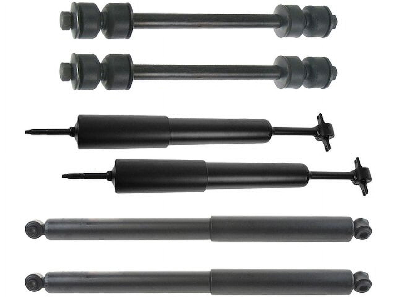 Front and Rear Shock and Sway Bar Link Kit 6 Piece - Compatible with ...
