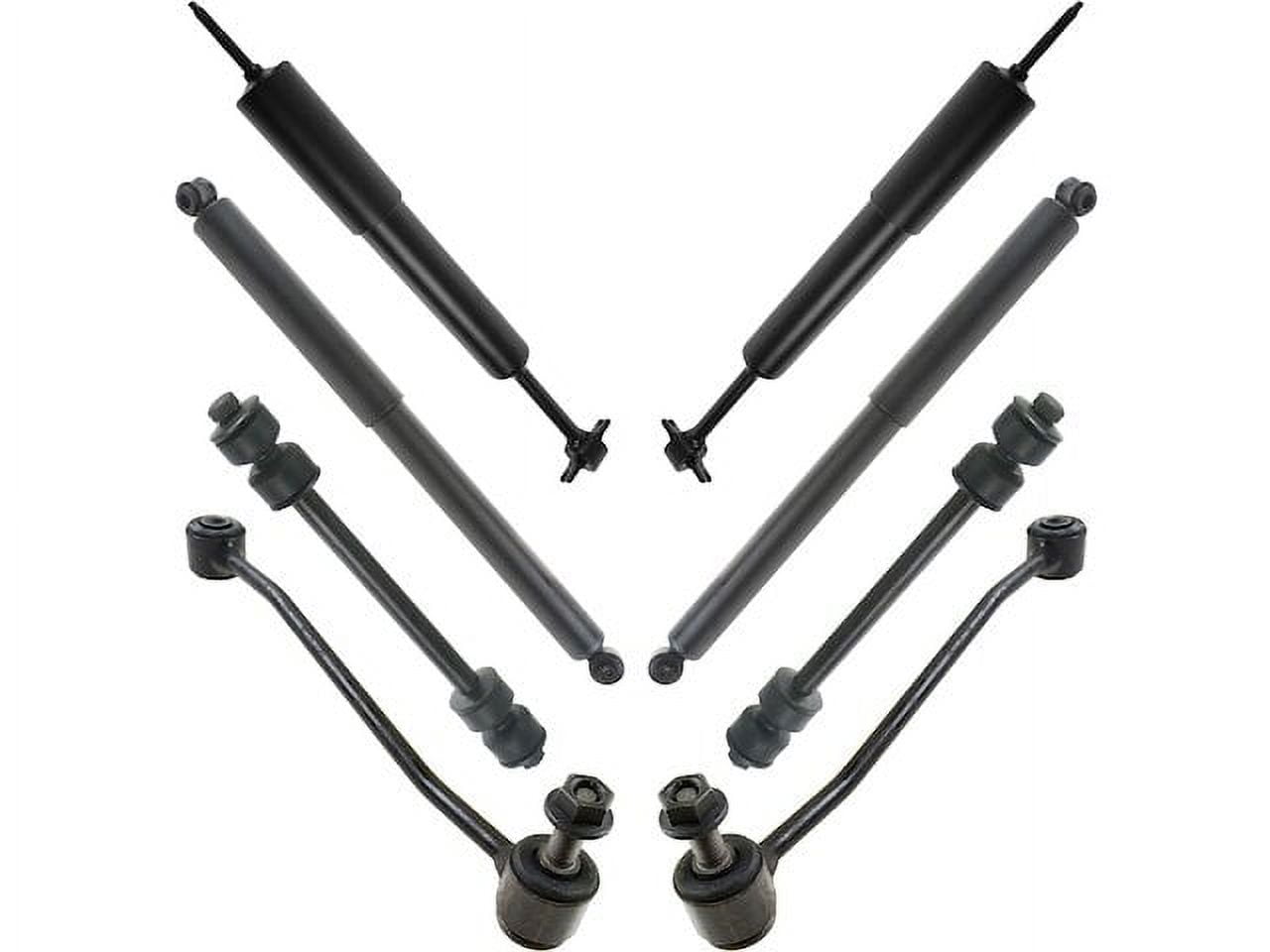Front and Rear Shock and Sway Bar Link Kit 8 Piece - Compatible with ...