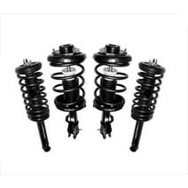 Unity Automotive Front & Rear Complete Strut Assembly Shock Kit Fits ...