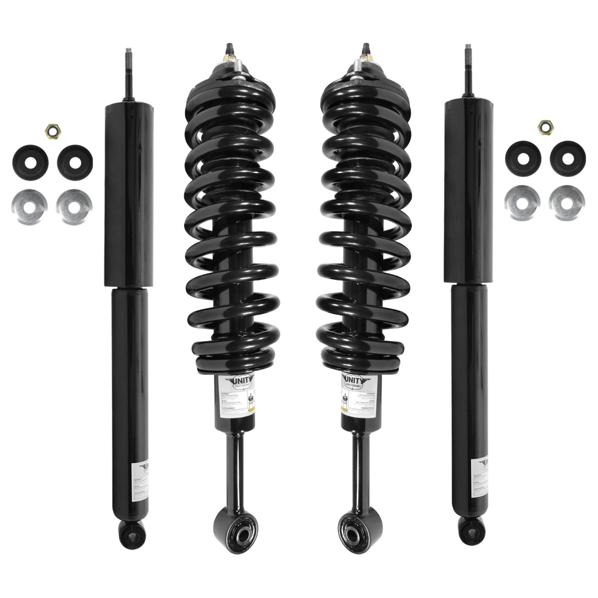 Front & Rear Complete Strut Assembly Shock Kit for 2005-2014 Toyota ...