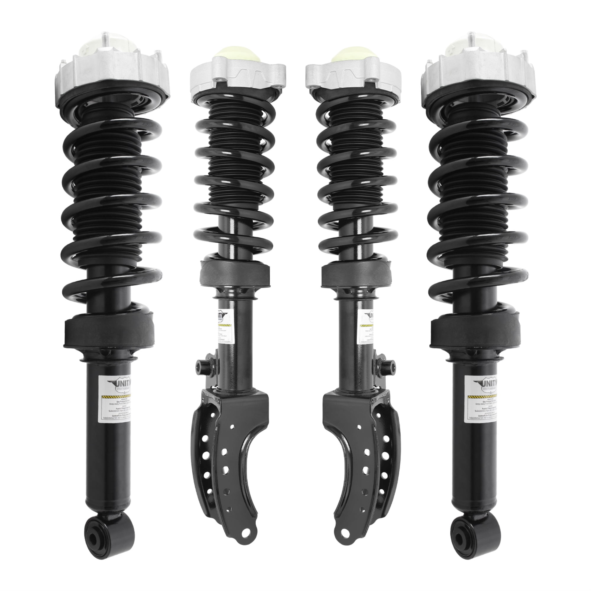 Front & Rear Kit Strut 2007-2015 Compatible with Audi Q7, 2003-2010 ...
