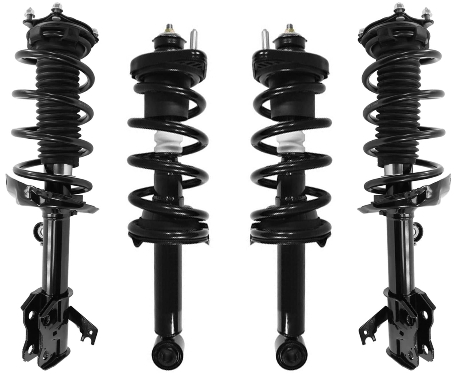 Front & Rear Struts W/ Coil Springs For Honda CR-V All Wheel Drive 2015 ...