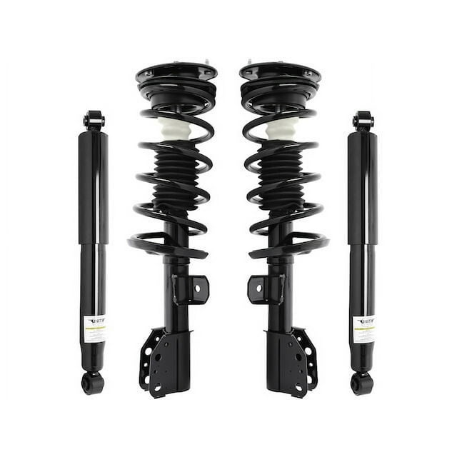 Front and Rear Suspension Strut Coil Spring and Shock Absorber Assembly ...