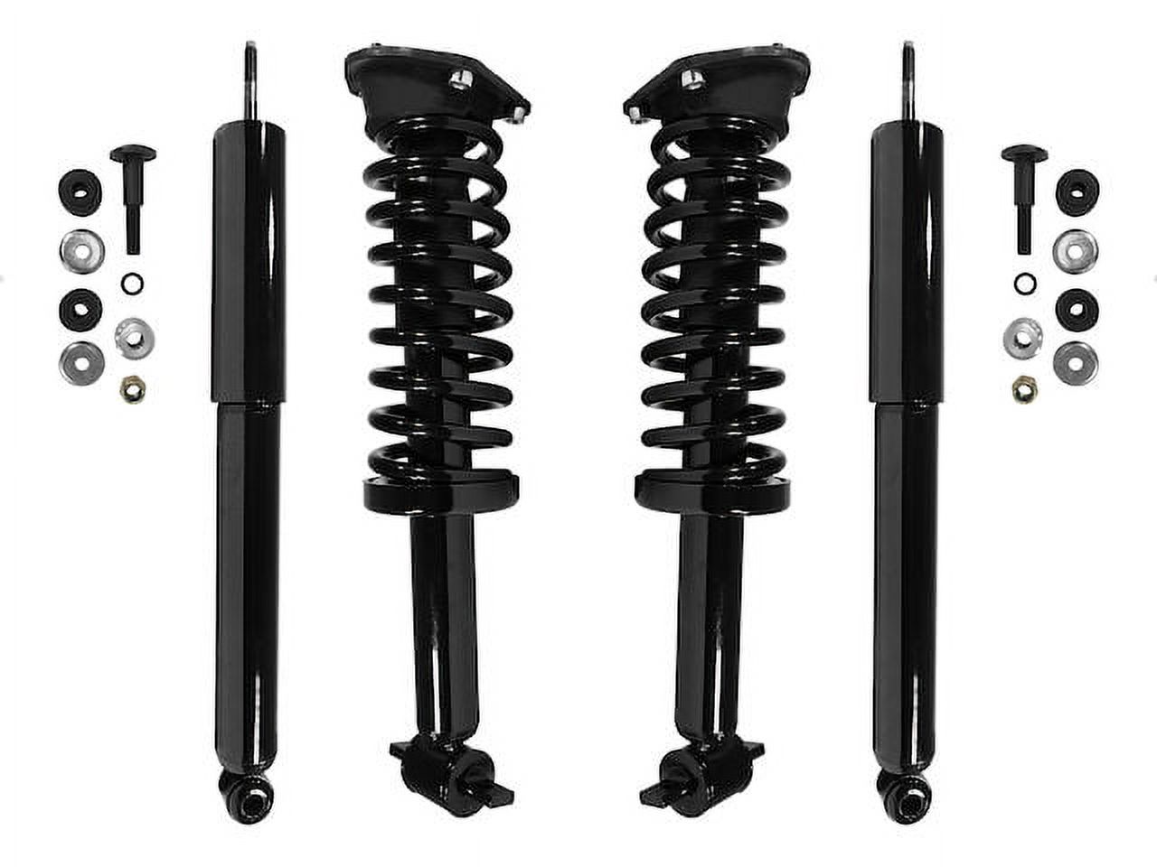 Front and Rear Suspension Strut and Shock Absorber Assembly Kit ...
