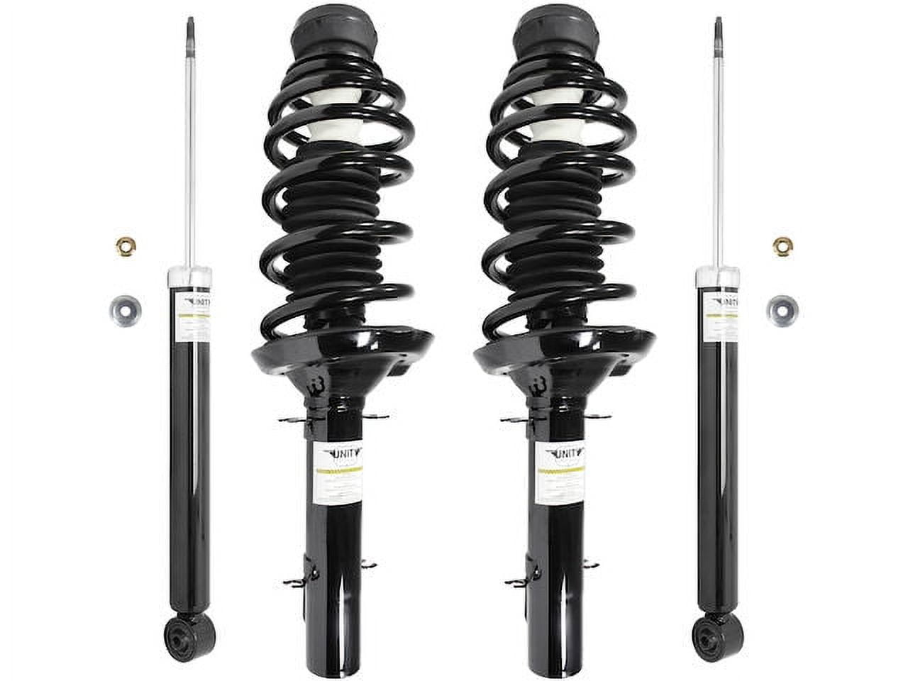 Front and Rear Suspension Strut and Shock Absorber Assembly Kit ...