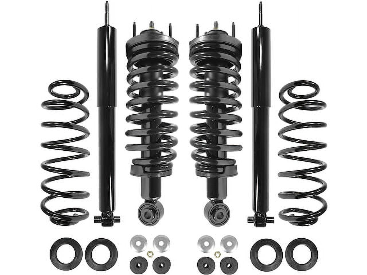 Front and Rear Suspension Strut and Shock Absorber Assembly Kit - Compatible with 2003 - 2011 ...