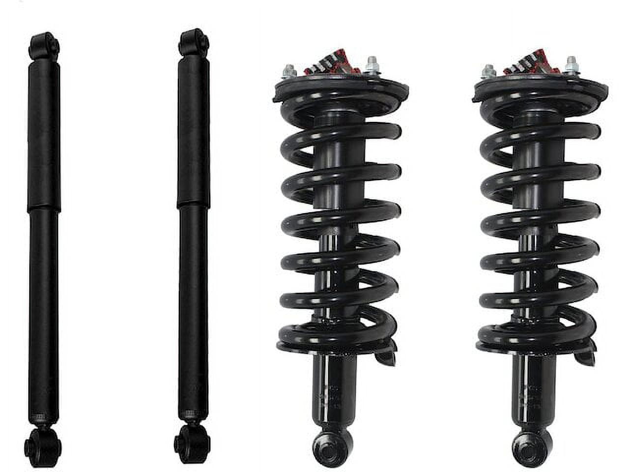Front and Rear Suspension Strut and Shock Absorber Assembly Kit ...