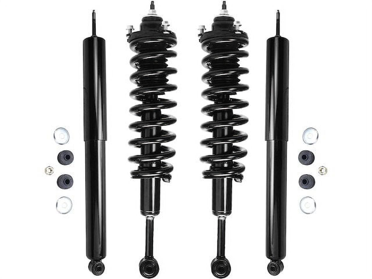 Front and Rear Suspension Strut and Shock Absorber Assembly Kit ...