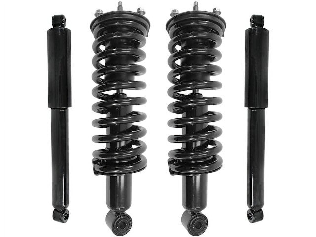 Front and Rear Suspension Strut and Shock Absorber Assembly Kit ...