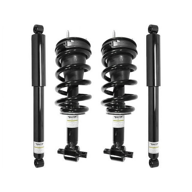 Front and Rear Suspension Strut and Shock Absorber Assembly Kit ...
