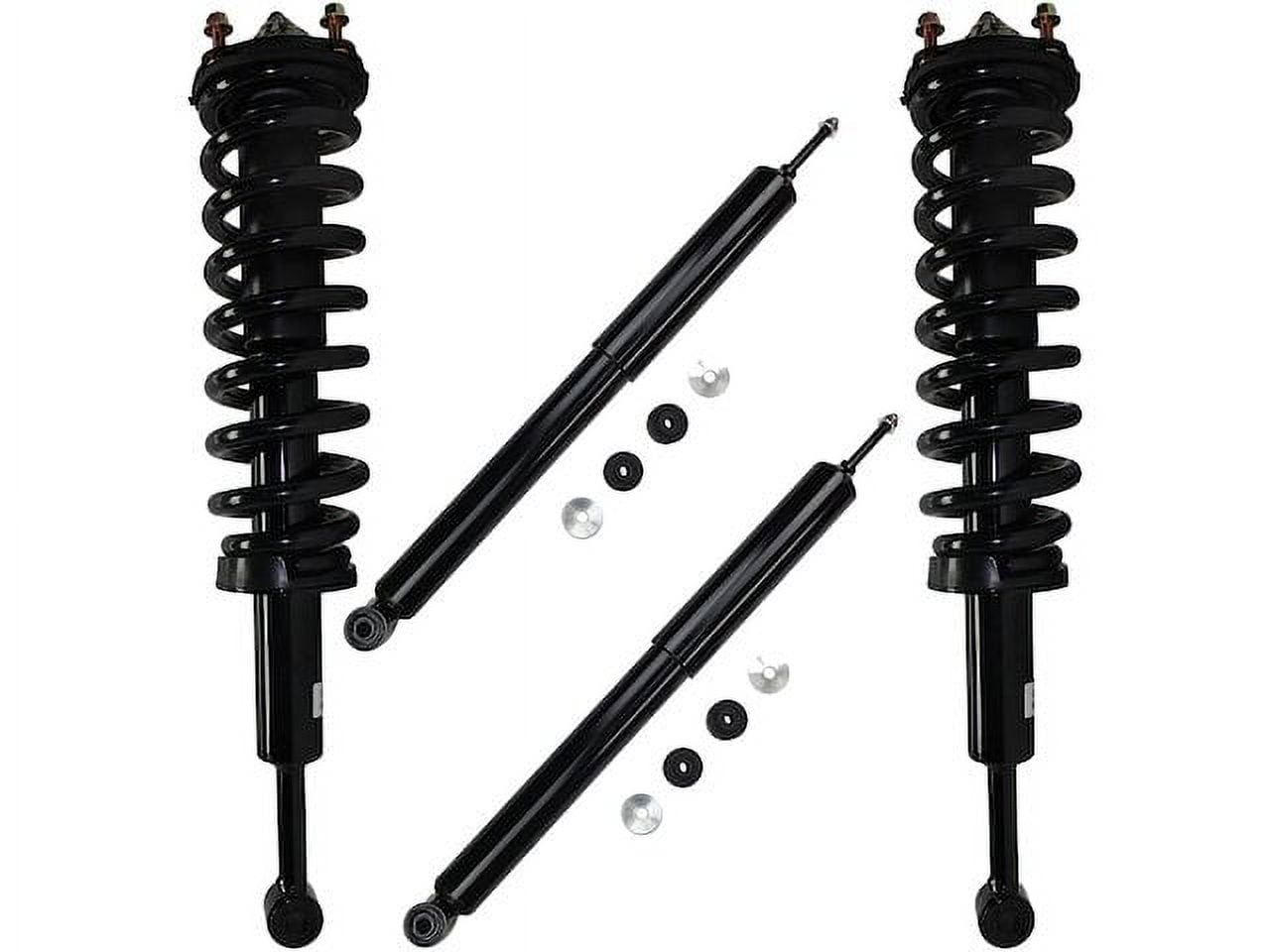 Front and Rear Suspension Strut and Shock Absorber Assembly Kit ...