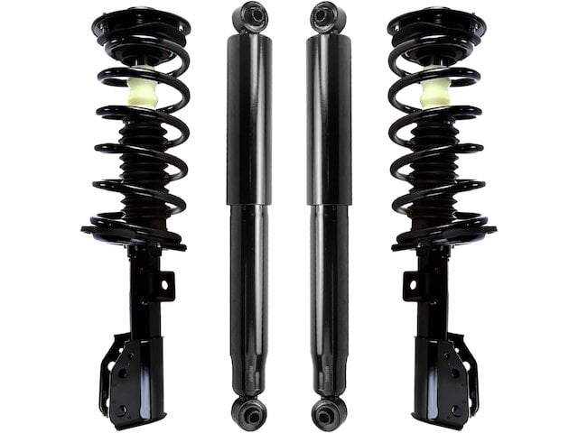 Front and Rear Suspension Strut and Shock Absorber Assembly Kit ...