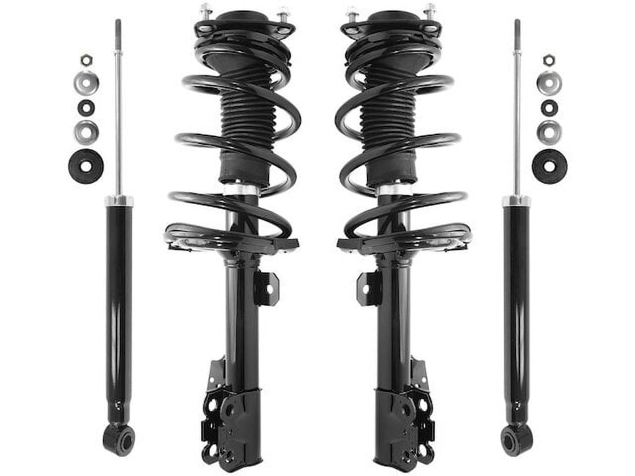 Front and Rear Suspension Strut and Shock Absorber Assembly Kit ...
