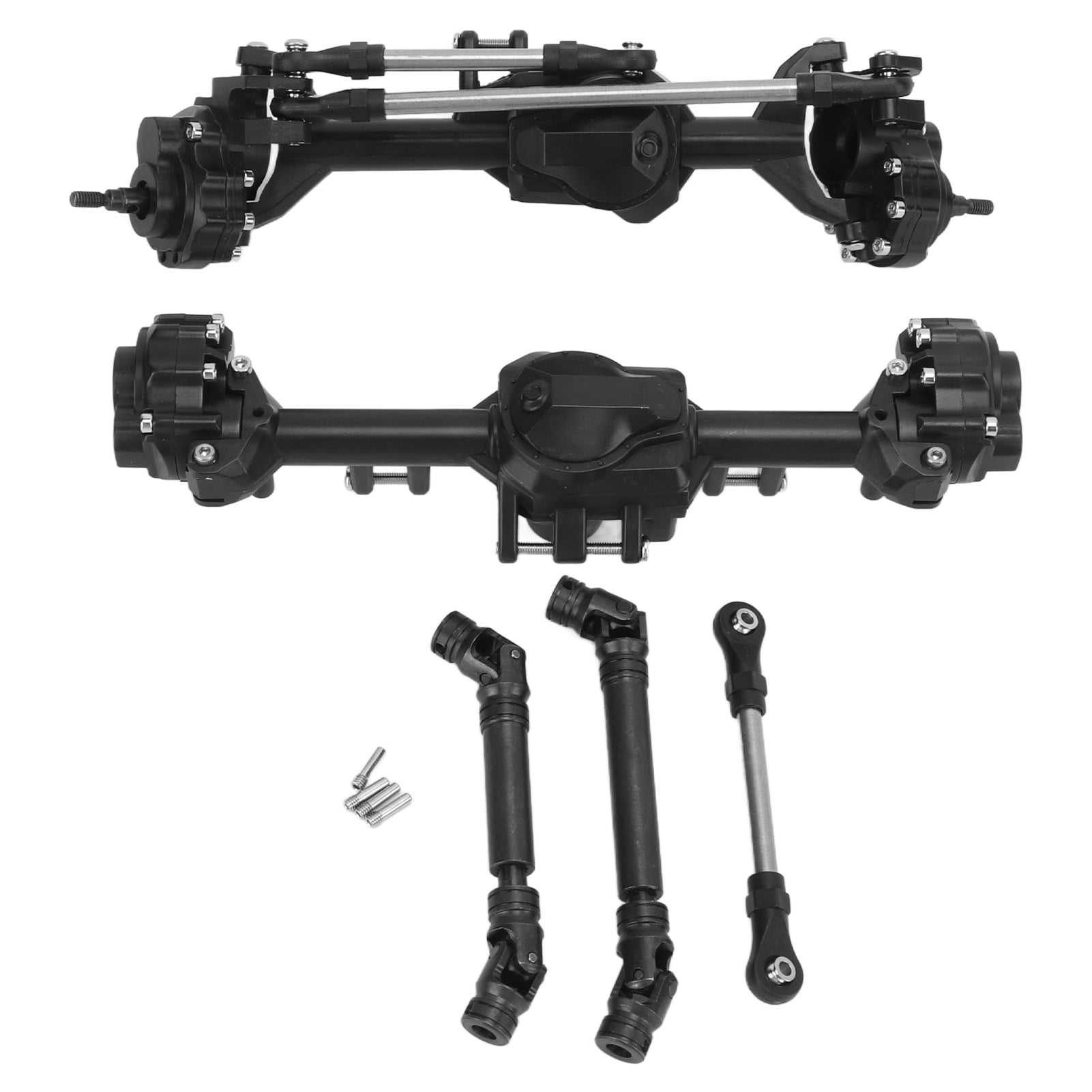 Front & Rear Upgrade Kit Aluminum Portal Axles with Drive Shaft ...