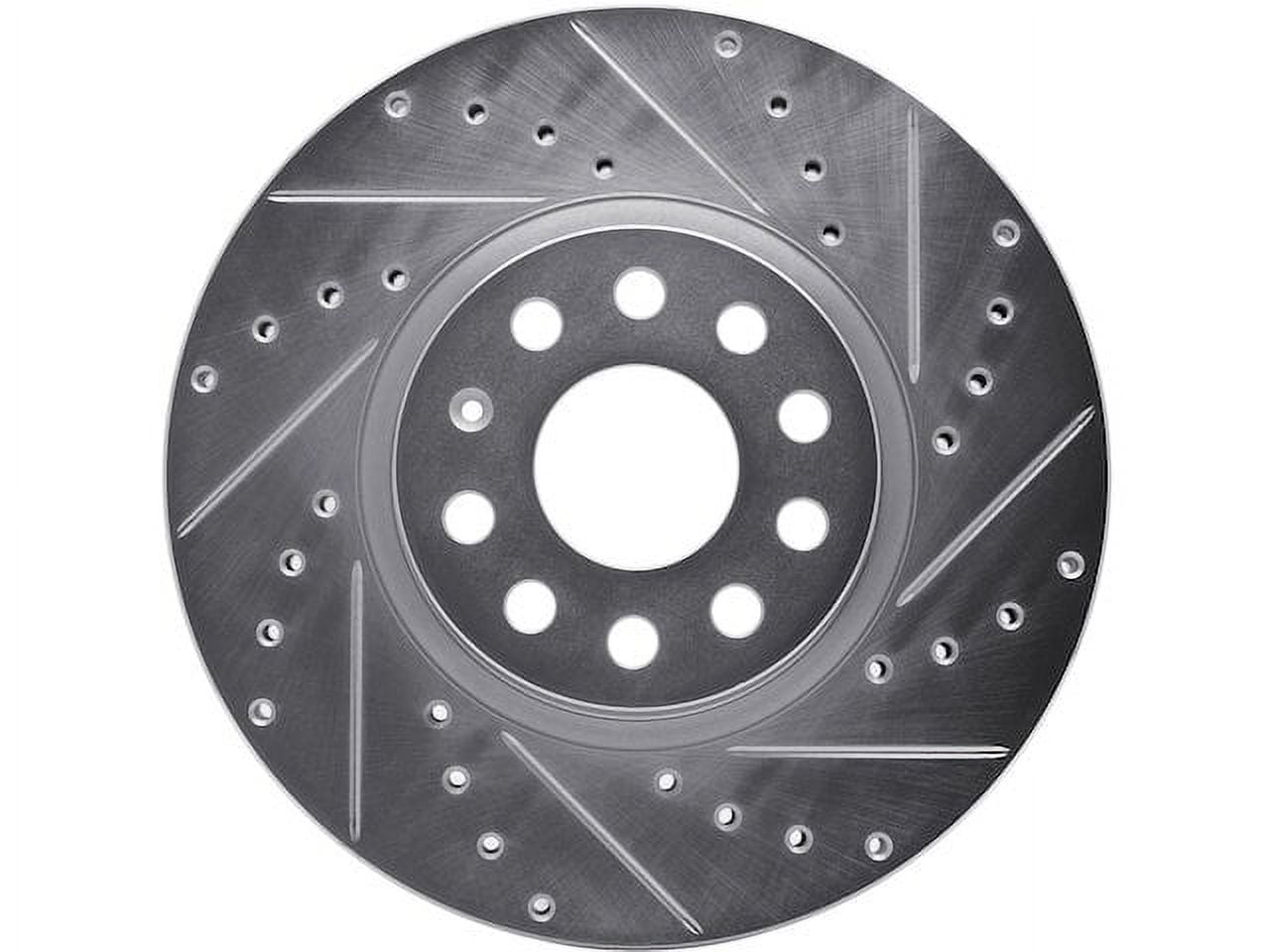 Front Right Brake Rotor - Compatible with 2007 - 2016 Volkswagen Eos ...
