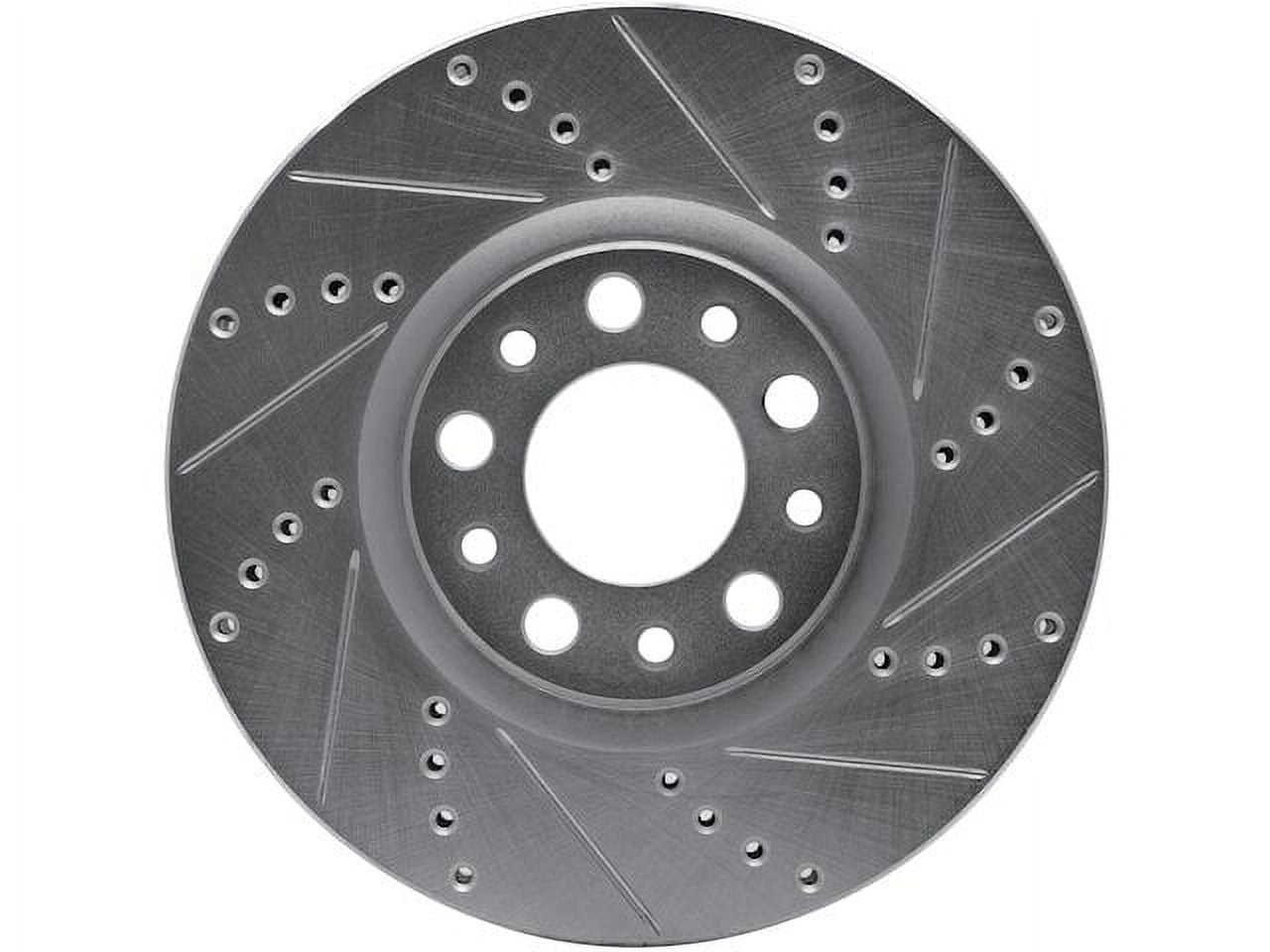 Front Right Brake Rotor - Compatible with 2016 - 2023 Fiat 500X 2017 ...
