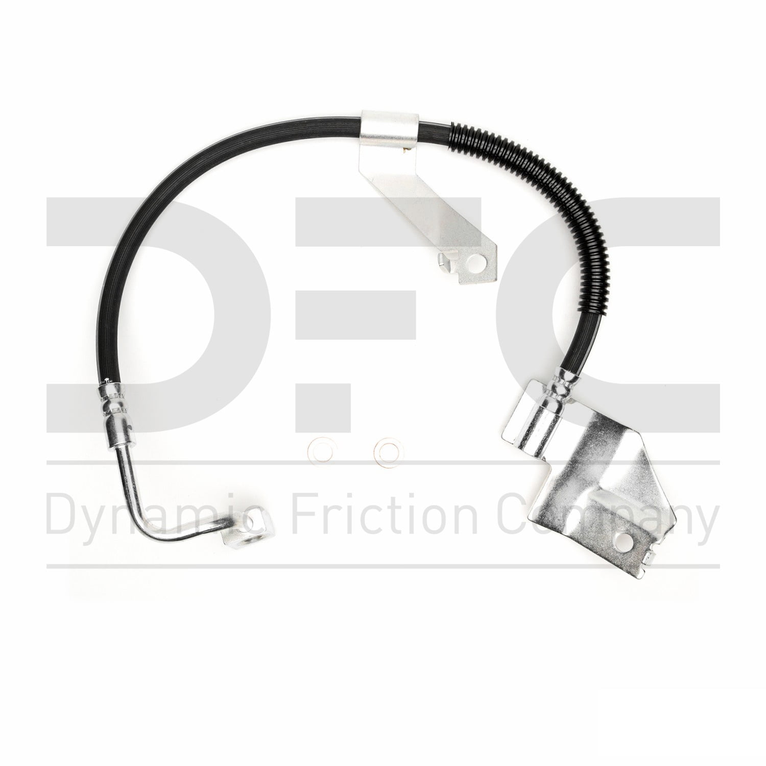 Front Right Dynamic Friction Company Brake Line Hose 350-54344 Fits ...