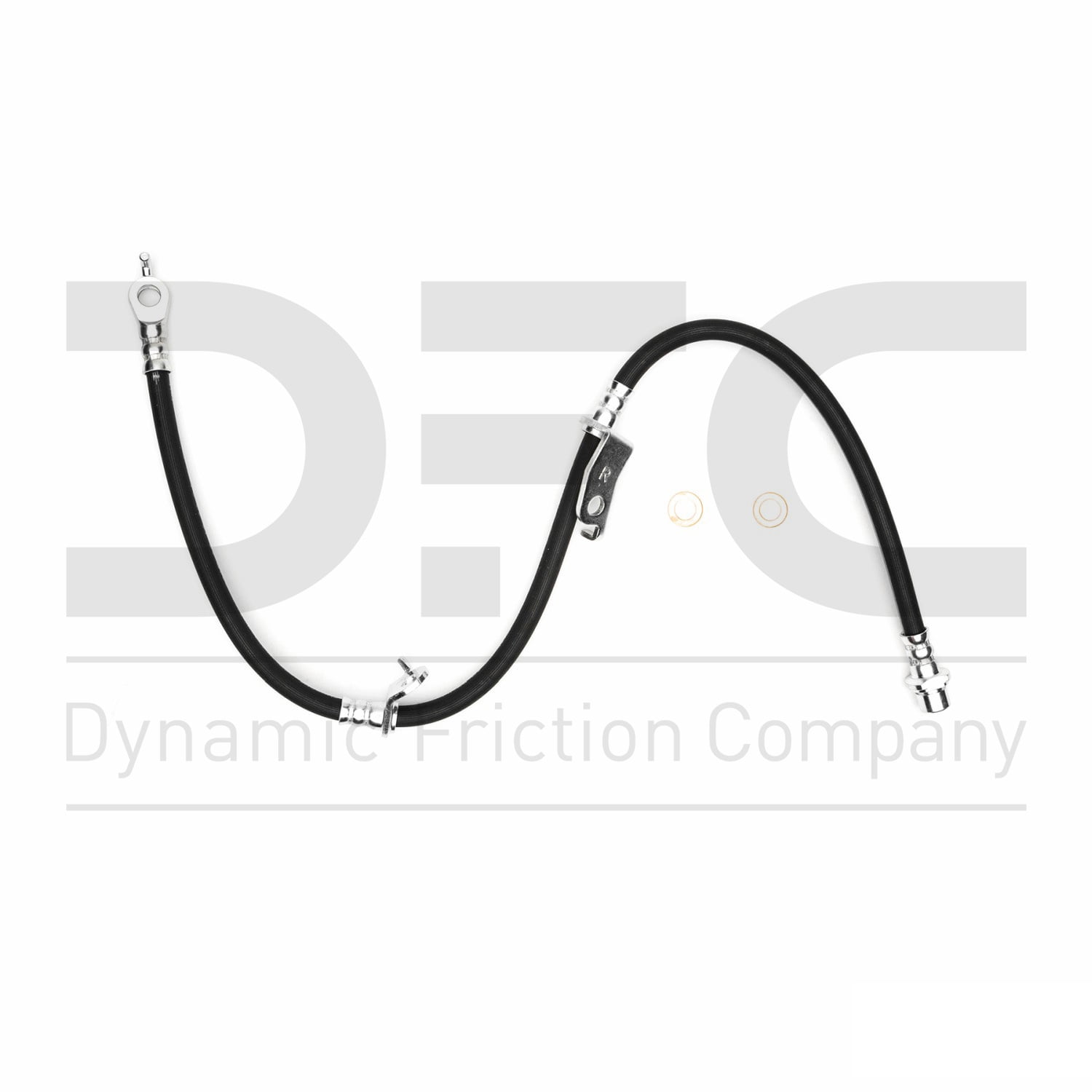 Front Right Dynamic Friction Company Brake Line Hose 350-76108 For 2010 ...