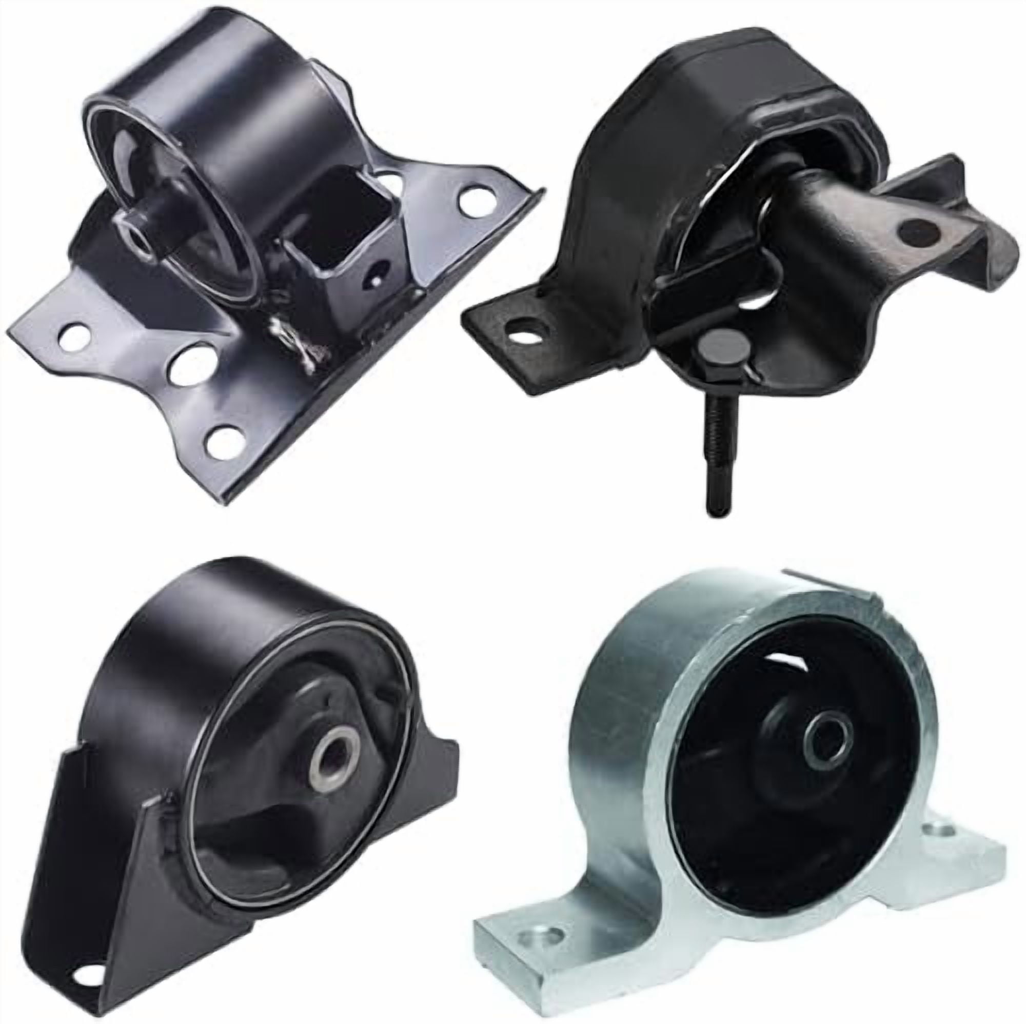 Front Right Rear Engine and Trans Mount Set of 4 Compatible with Nissan ...