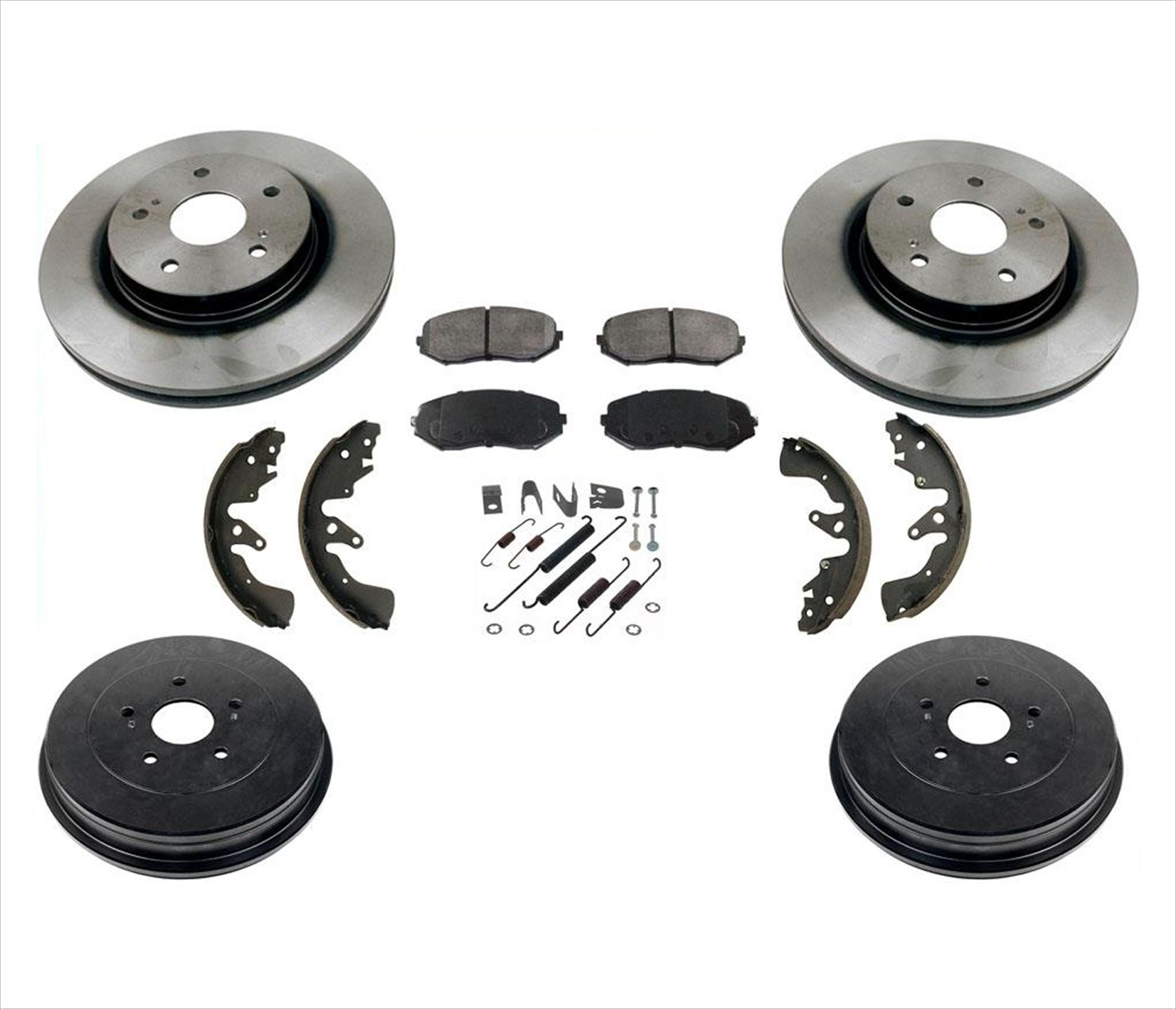 Front and Rear Brake Shoes for Suzuki DRZ70 DR-Z70 2008-2009 2015-2018 ...