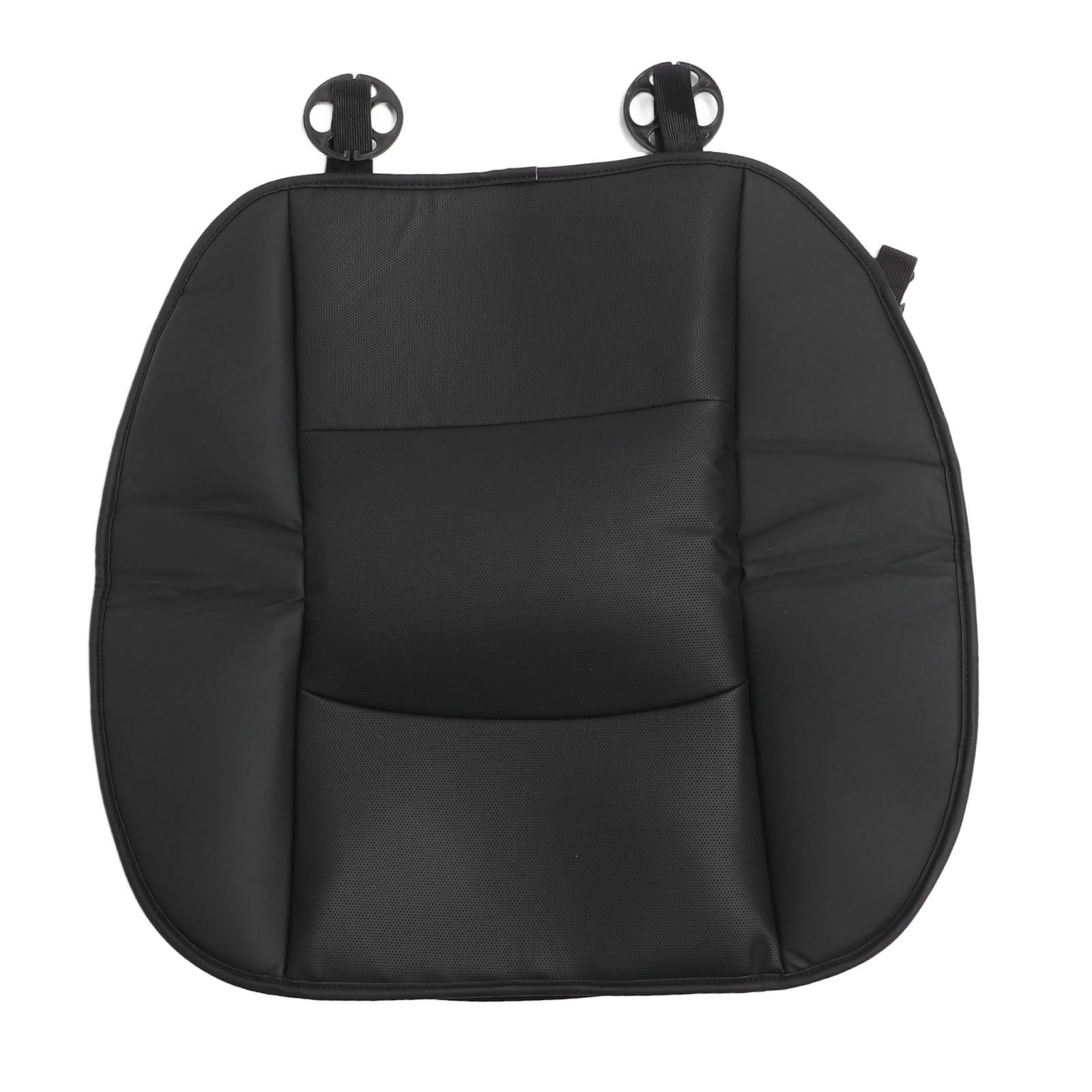 Front Seat Cover Anti Slip Breathable Pu Leather Bottom Seat Cusion Covers With Storage Pockets