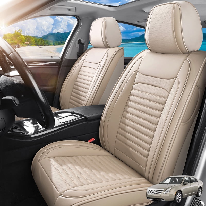 Front Seat Covers Fit for Mercury Milan 2006-2011,Breathable Faux ...