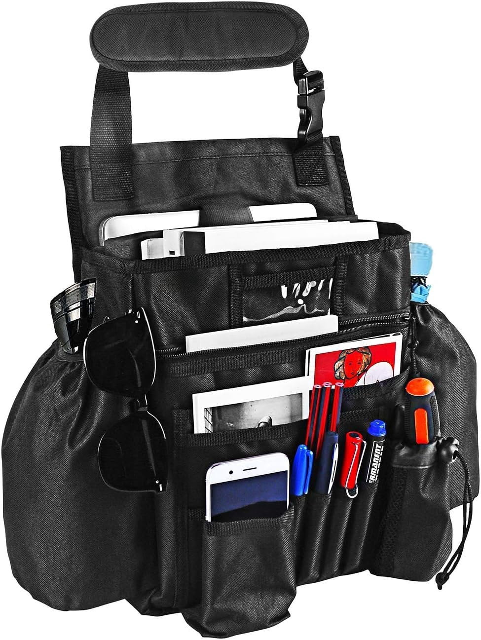 Front & Seat Organizer with Dedicated Tablet/Laptop Compartment ...