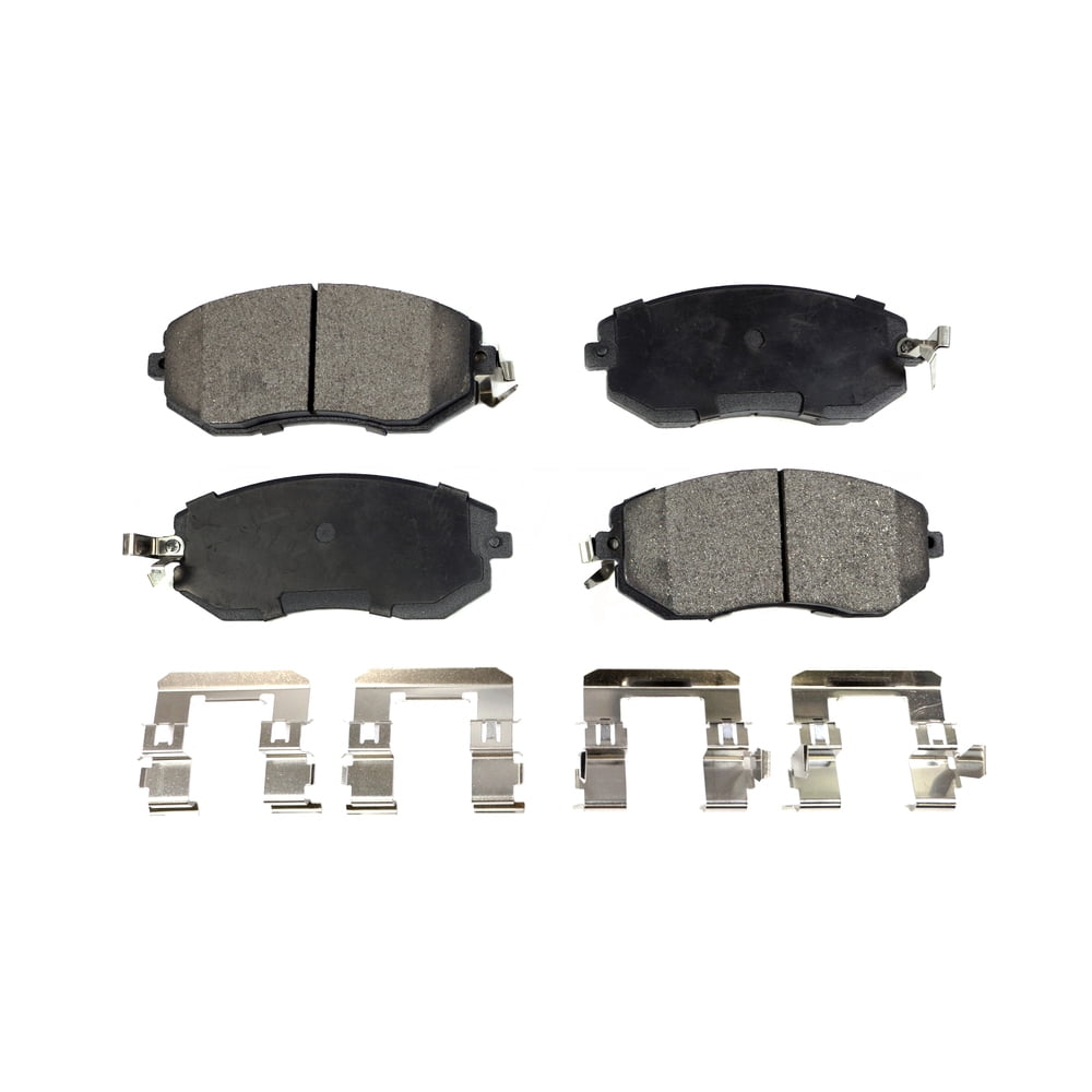PPF Front Semi-Metallic Disc Brake Pads PPF-D1539 - Walmart.com