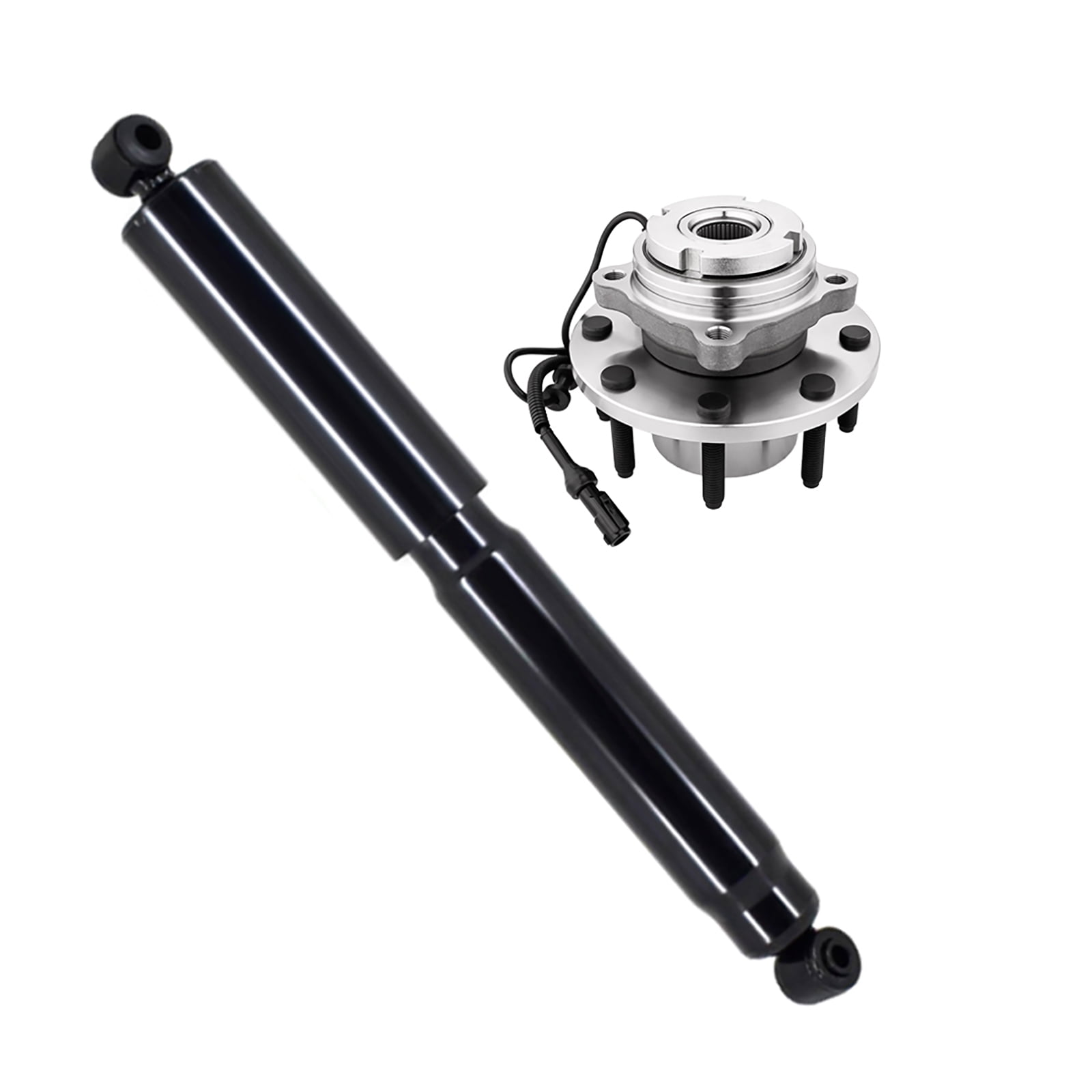 Front Shock Absorber-Wheel Hub Bearing Assembly For 2000-2002 Ford ...