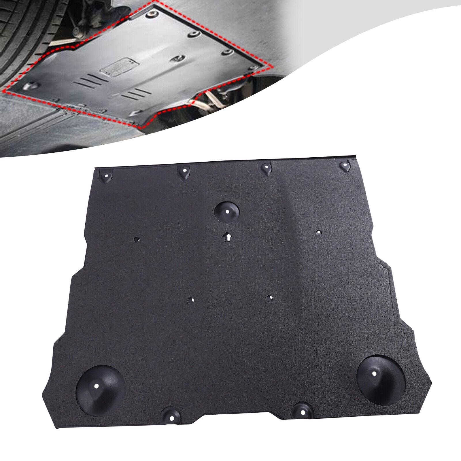 Front Skid Plate Under Engine Guard Cover Fits for Tesla Model Y 2021 ...