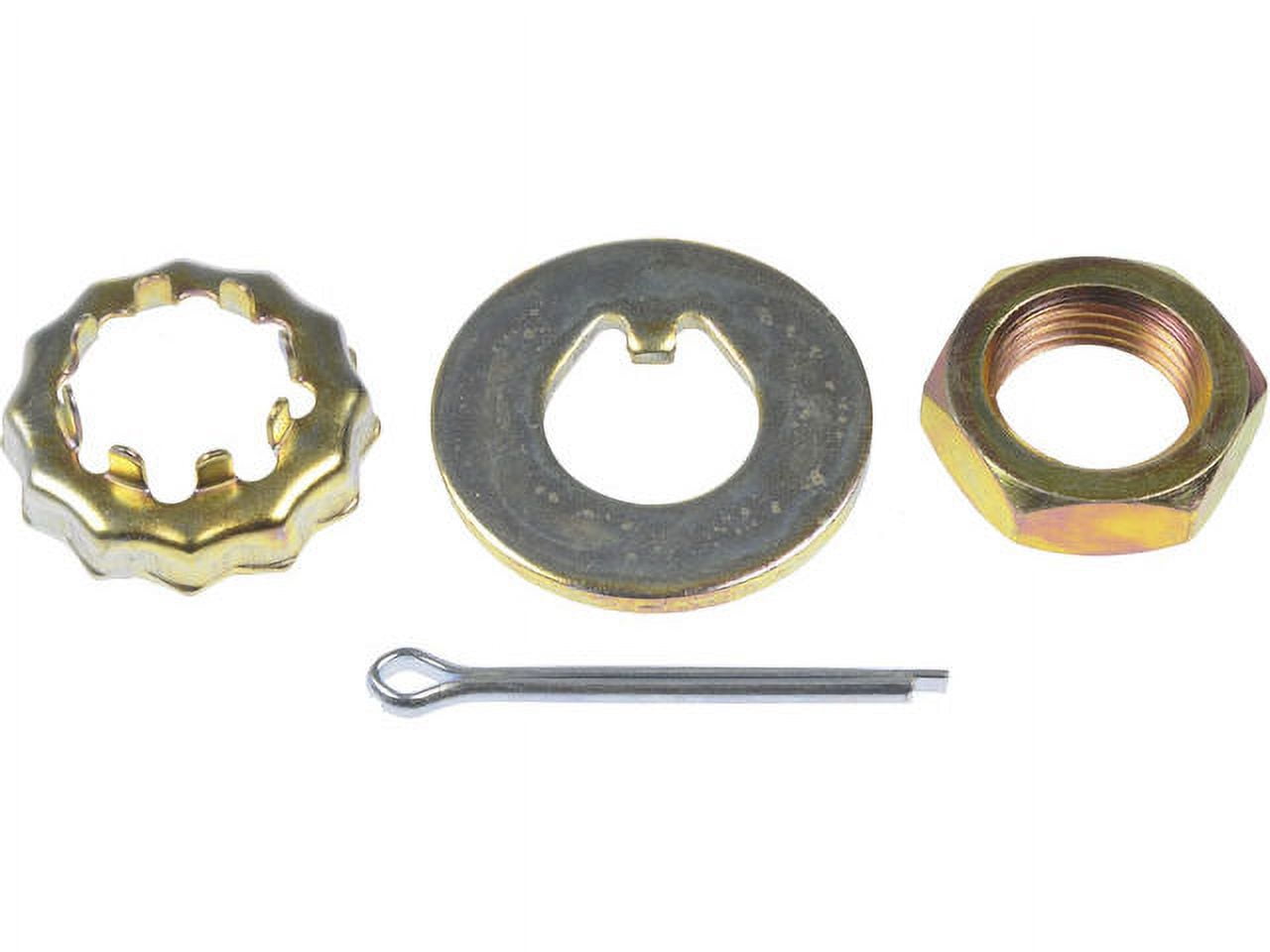 Front Spindle Lock Nut Kit - Compatible with 1975 - 1989 Ford F-250 RWD ...