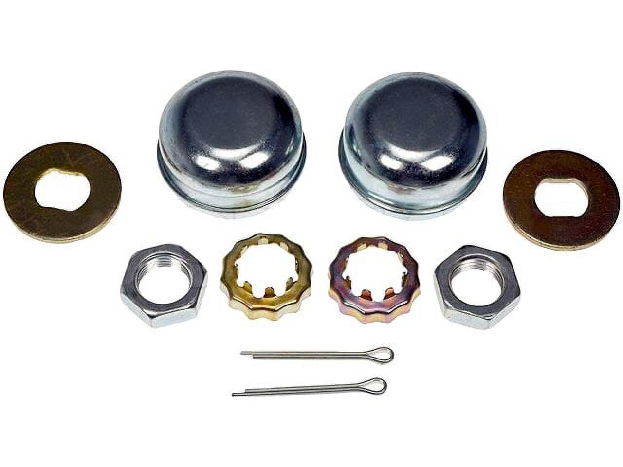 Front Spindle Lock Nut Kit - Compatible with 1987 - 2002 Ford E-150 ...