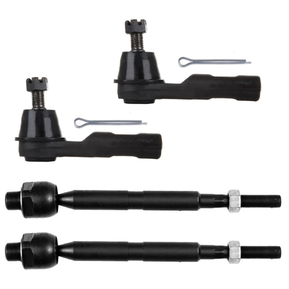 Front Steering 4x Inner and Outer Tie Rod Links For Honda 07-11 CR-V ...
