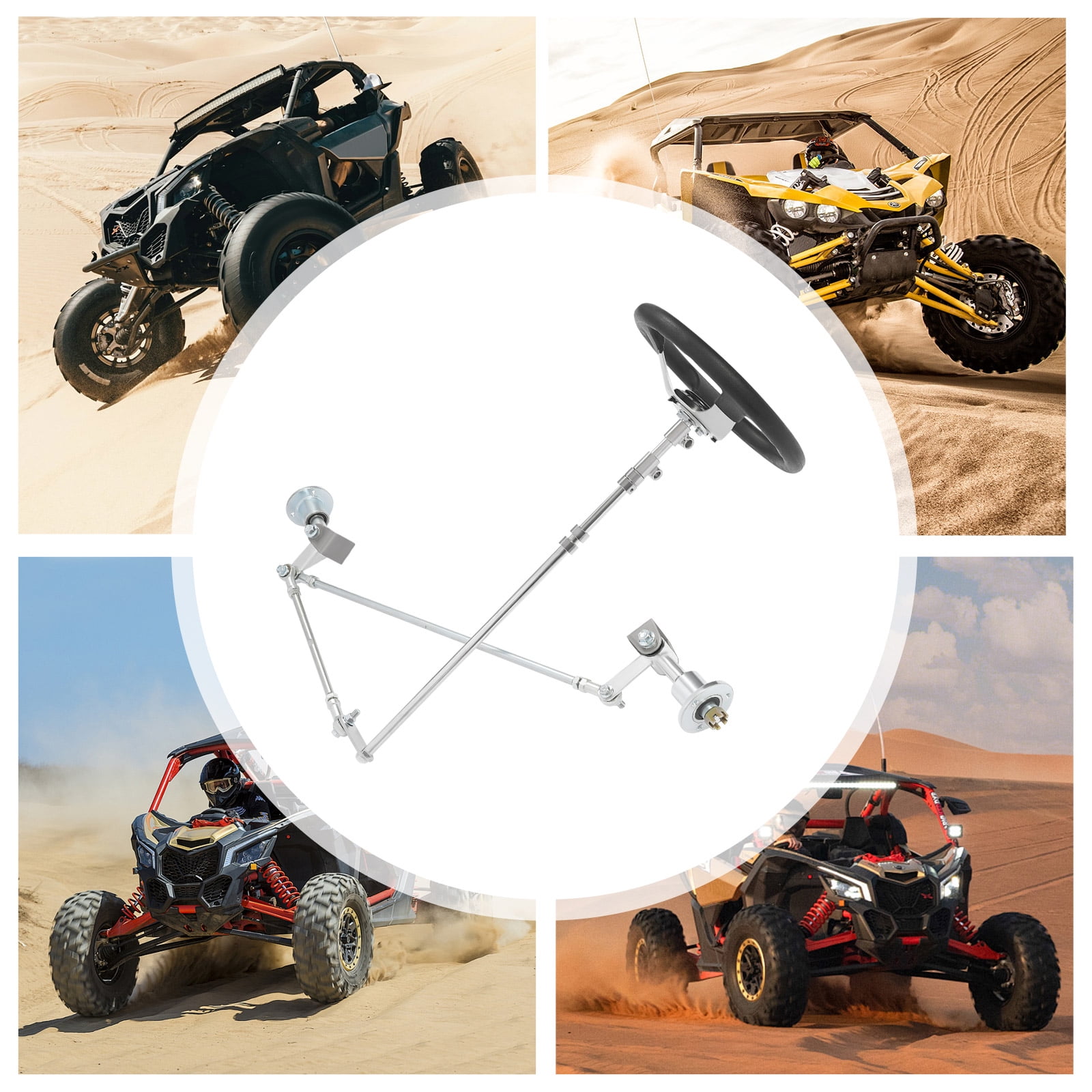 Front Steering Modification Kit, Steering Wheel Front Drive Assembly ...