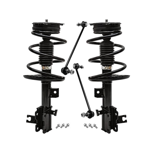 Front Strut Assembly and Sway Bar Link Kit - Compatible with 2013 ...