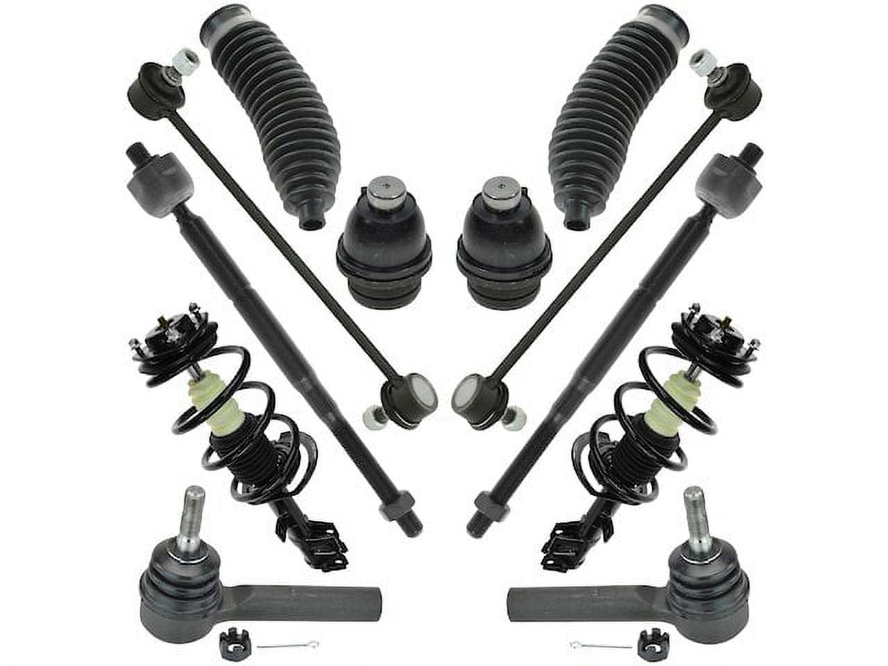 Front Strut Coil Spring Ball Joint Tie Rod Kit 12 Piece - Compatible ...